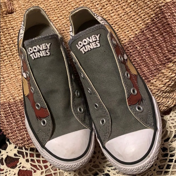 Converse | Shoes | Thats All Folks Converse Looney Times Cartoon ...